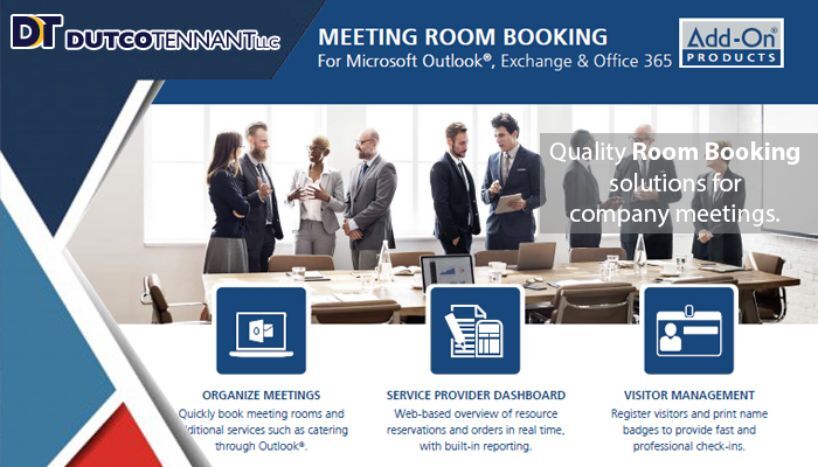 Room Booking System for Corporate Meetings by Dutco Tennant
