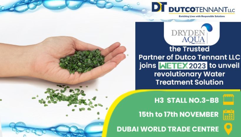 Dryden Aqua to Come with Dutco Tennant at WETEX 2023