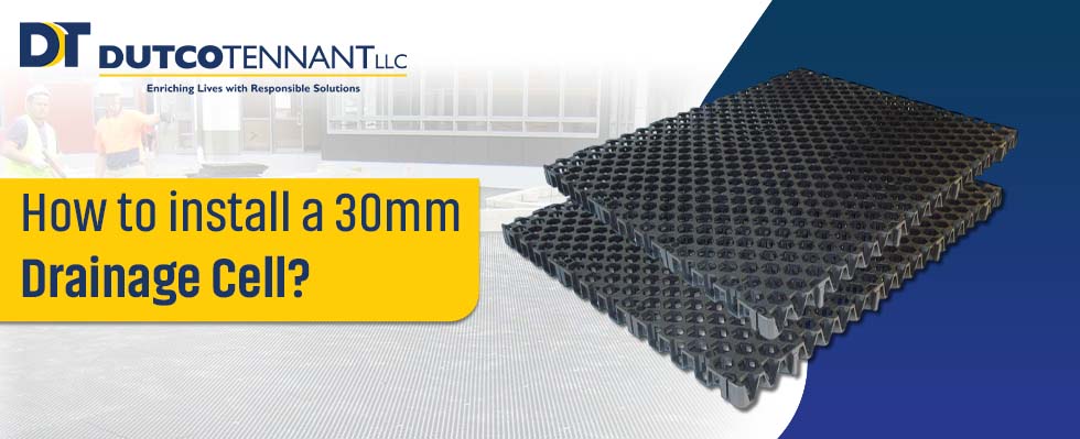 Step-By-Step 30mm Drainage Cell Installation Guide