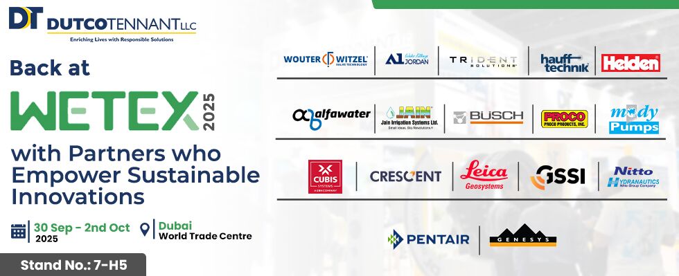 Dutco Tennant at WETEX 2025 | Water and Infrastructure