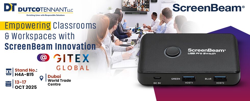 ScreenBeam Wireless Display Solutions at GITEX 2025