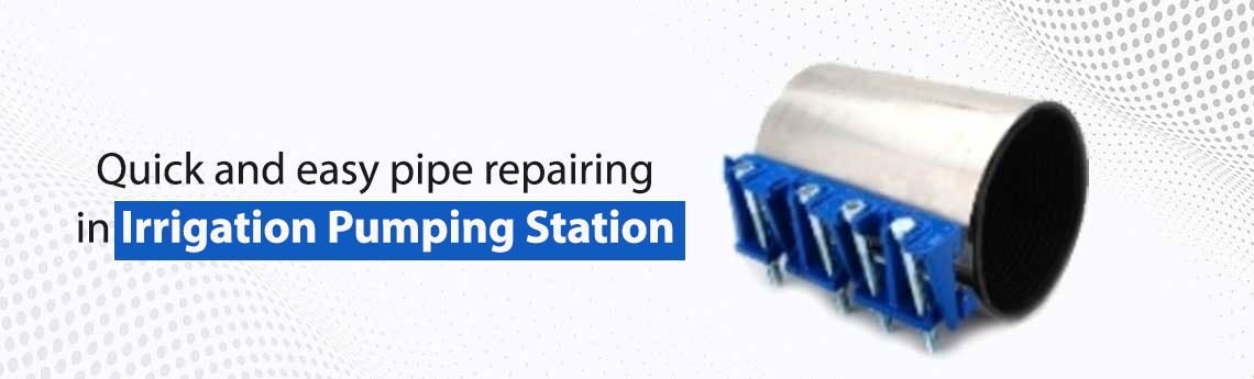 Irrigation Pumping Station Pipe Repair Clamps - Dutco Tennant