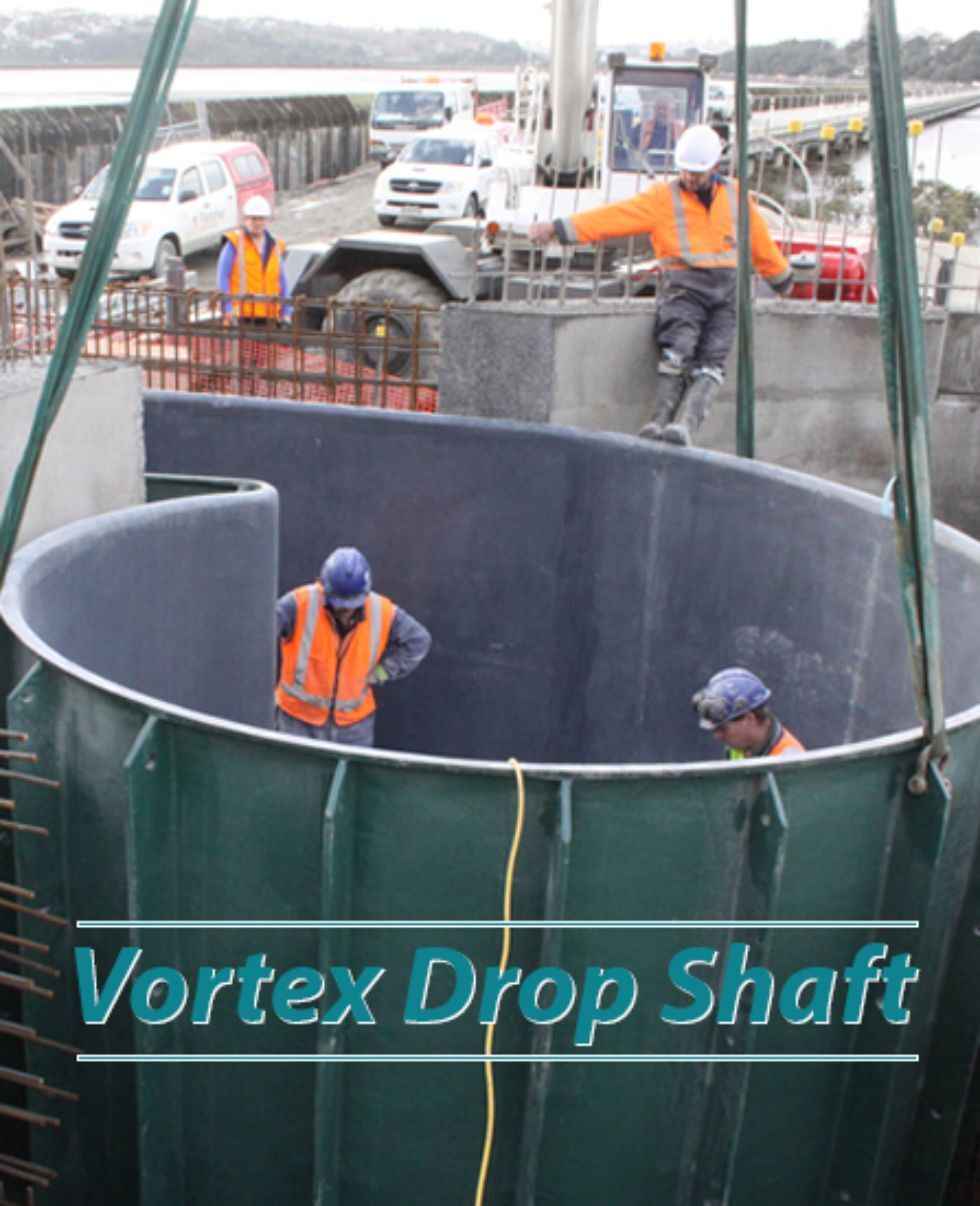 Introducing Vortex Drop Shafts from Armatec at WETEX 2019