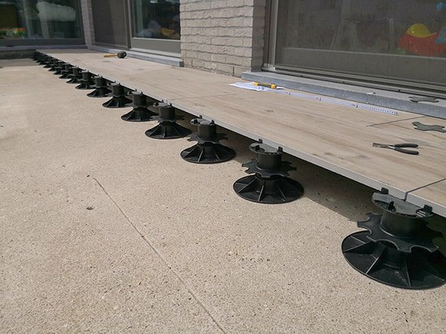Raised Terrace Supports Suppiler - Raised Flooring Panel- Dutco Tennant