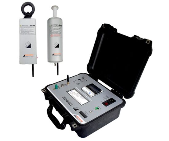Measure total leakage current with SA leakage current analyzer